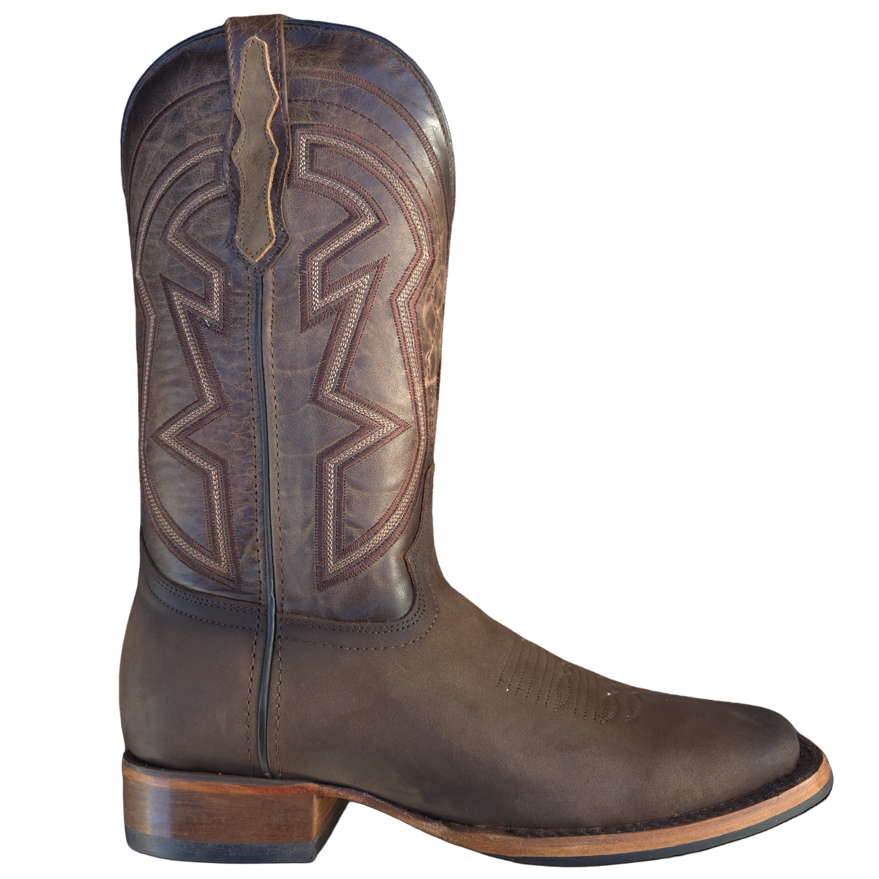 El General Men's Rodeo Boots - Nobuck Cafe – Caballo Salvaje Western Wear